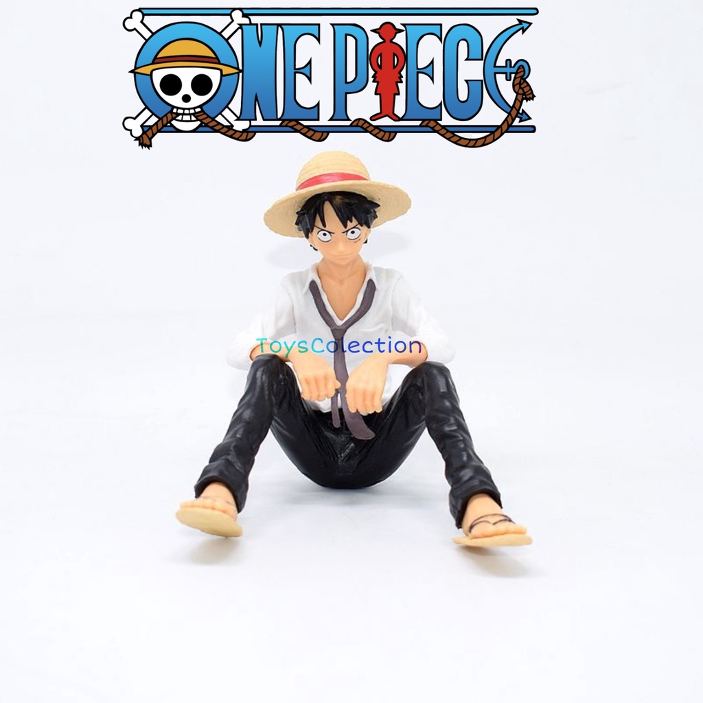 Jual COD ACTION FIGURE ONE PIECE MONKEY D LUFFY SITTING POSTURE VER ...