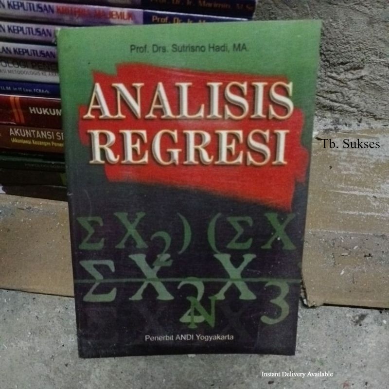 Jual Buku Analisis Regresi | Shopee Indonesia