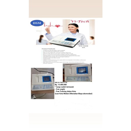 Jual SPECIAL PROMO EKG VI TECH 3 CH | Shopee Indonesia