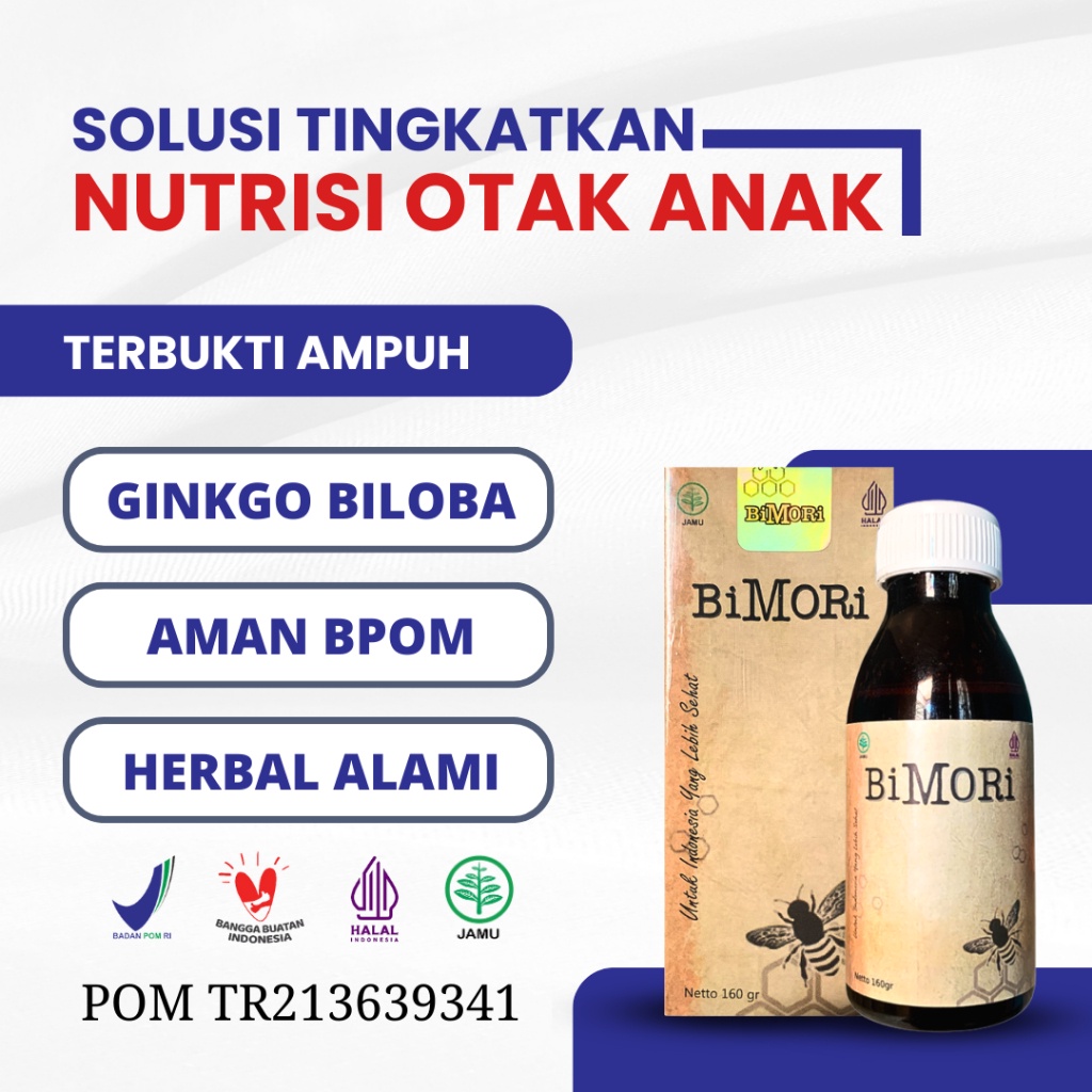 Jual Bimori Nutrisi Otak Anak - Vitamin Kecerdasan Anak - Suplemen Otak ...