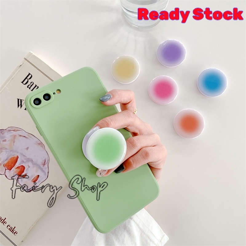Jual INS Minimalist Art Halo Dye Mobile Phone Holder Portable and ...