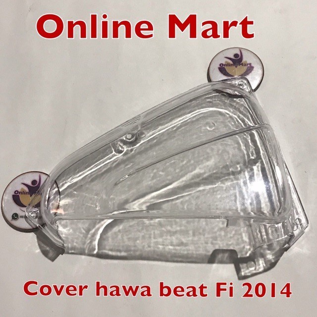 Jual cover tutup hawa filter beat fi injeksi scoopy injeksi bening ...