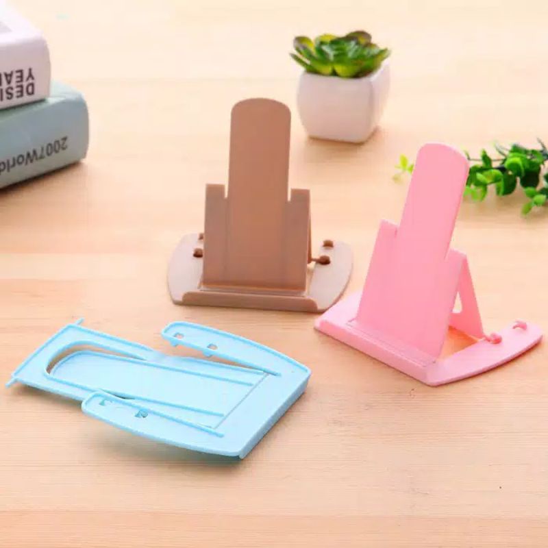 Jual Stand HP Penyangga Hp Lipat Stand Holder Mini Hp Sandaran Hp ...