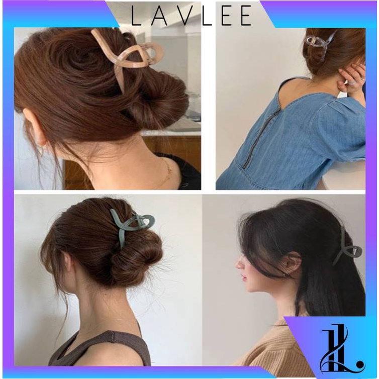 Jual LAVLEE F5174 Jepitan Jedai Silang Bulat / Jedai Rambut Doff ...