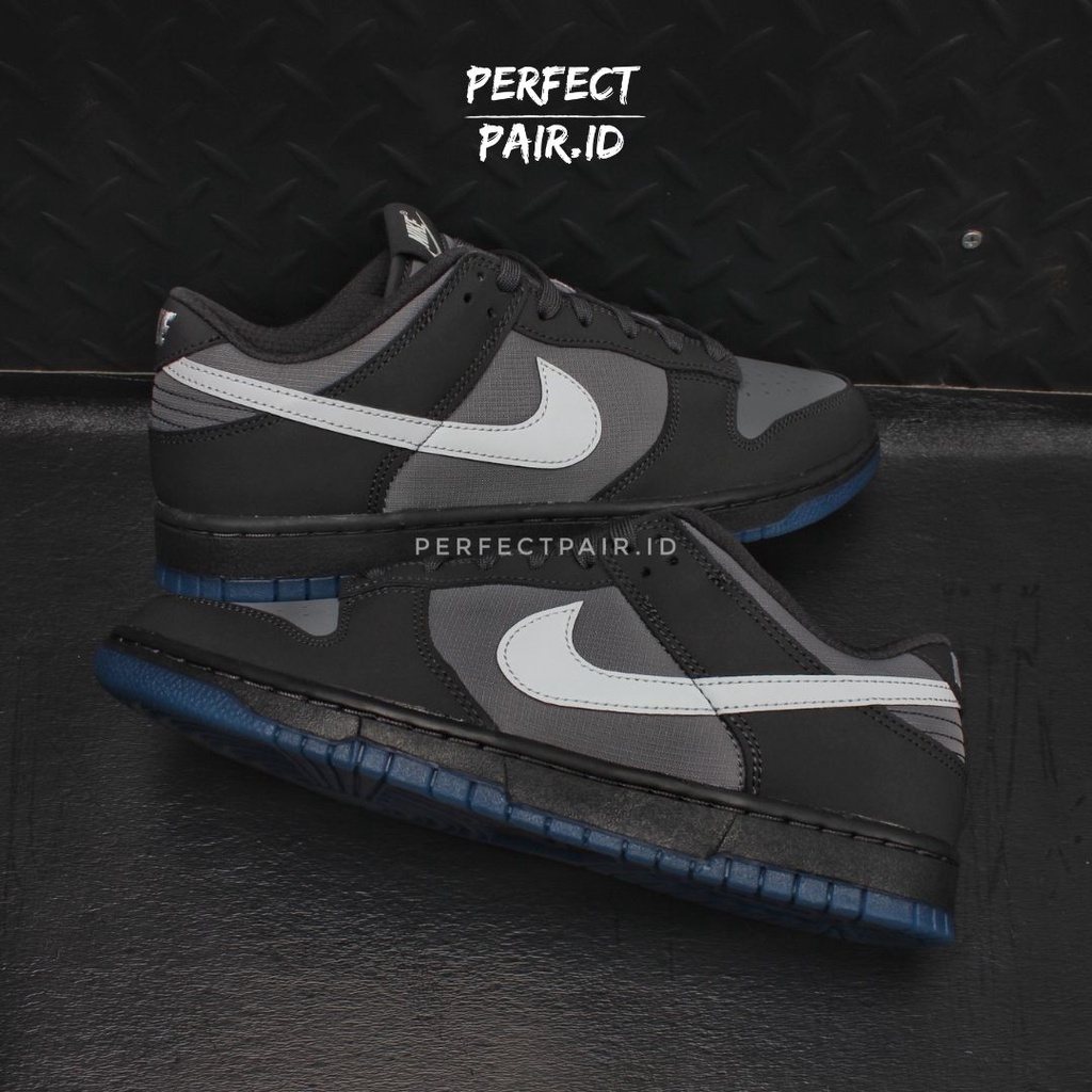 Jual Dunk Low Anthracite Black Grey Reflective Swoosh 100% Original ...