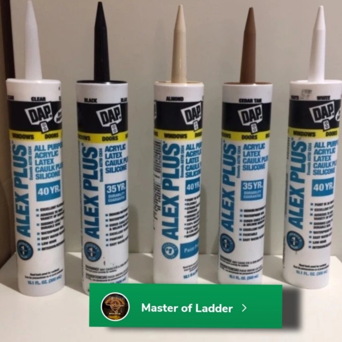 Jual Sealant Tanpa Bau Asam / DAP Latex Alex Plus 292gr - Cedar Tan ...
