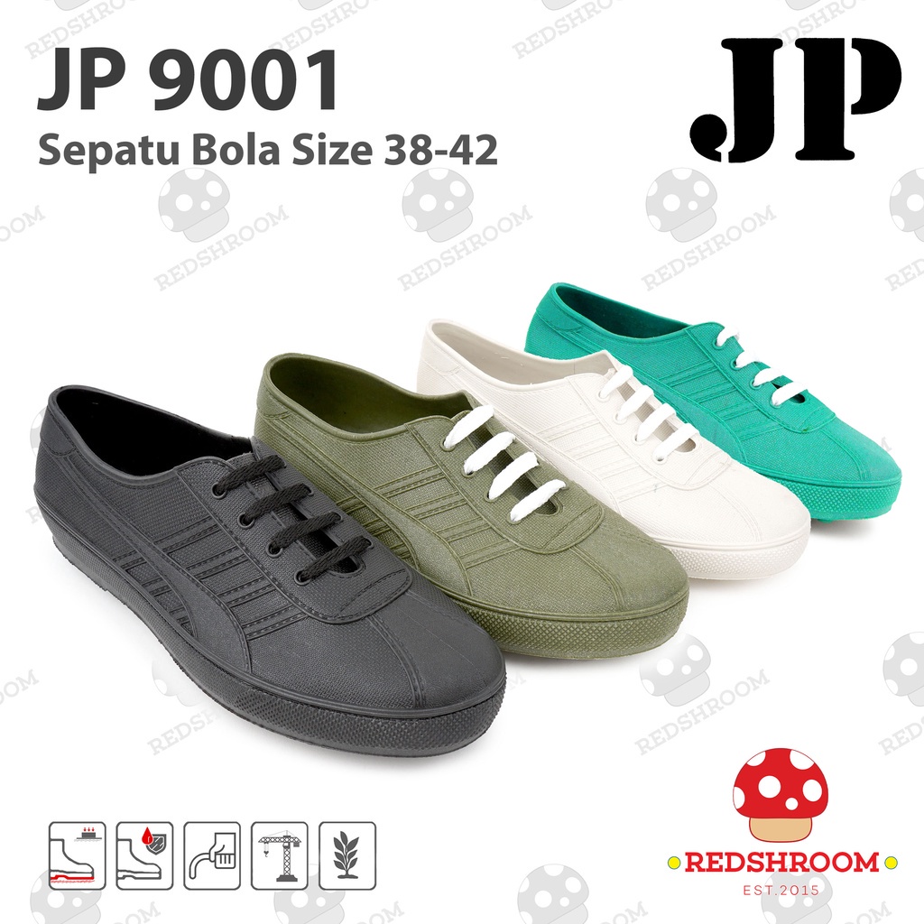 Jual Sepatu BOLA JP 9001 PUTIH HITAM HIJAU TOSCA Jeep Sepatu Sol Pul ...