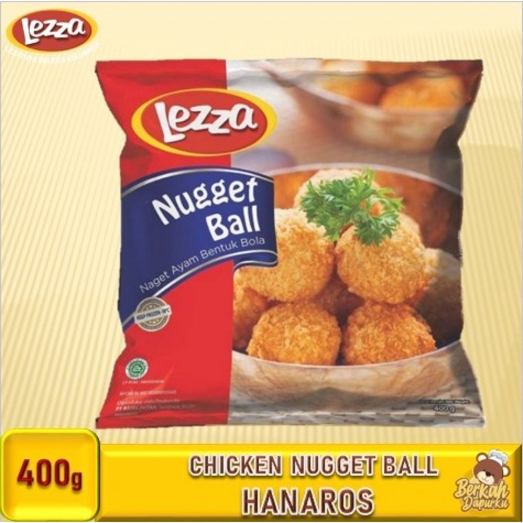 Jual Lezza Chicken Nugget Ball 400g Naget Ayam Frozen Food Murah Bogor ...