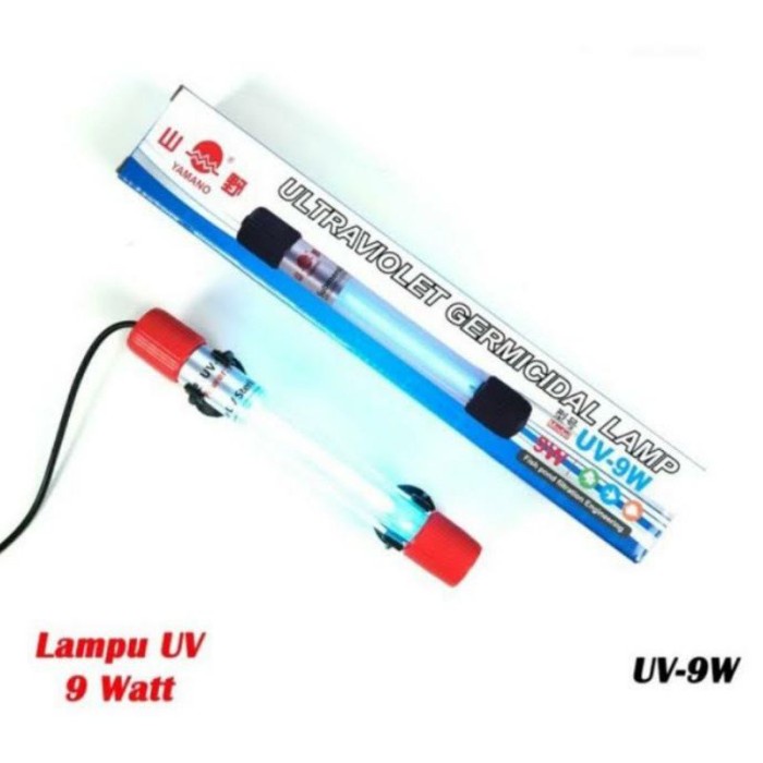 Jual YAMANO ULTRAVIOLET GERMICIDAL LAMP UV 9W LAMPU UV AQUARIUM 9 WATT | Shopee Indonesia