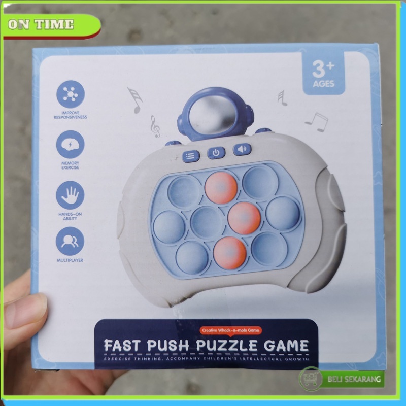 Jual Permainan Pop It Elektrik Console 3rd Generation Gopher Bear Game ...