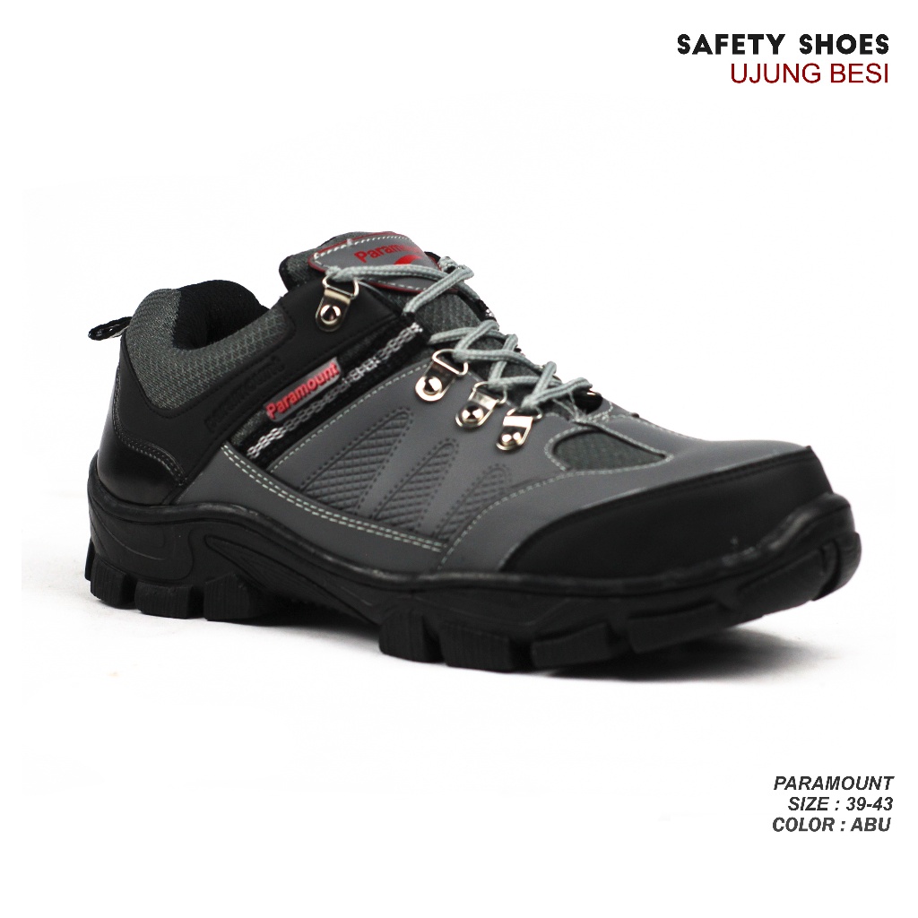 Jual Sepatu Safety Boot Kerja Trendy Shoes Sepatu Hiking Pendek Ujung ...