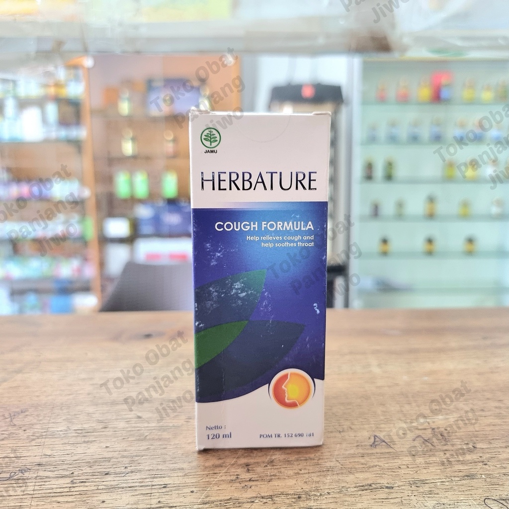 Jual Hermed Herbature Cough Formula Obat Batuk Herbal 120ml BPOM ...