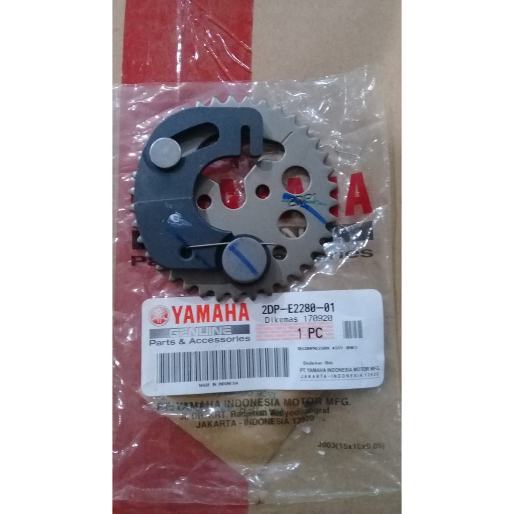 Jual GIGI TIMING RANTAI KAMPRAT ORIGINAL YAMAHA NMAX , AEROX , LEXI ...