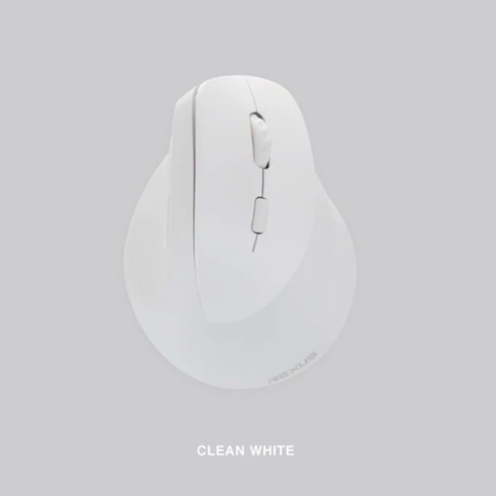 Jual Mouse Bluetooth REXUS CLIF QV-260 Ergonomic Vertical mouse - Putih ...