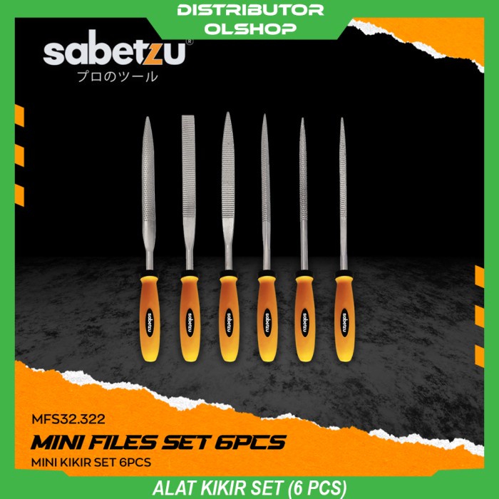 Jual Kikir Set Mini Set 6 Pcs Kikir Besi Kayu Files 160 mm | Shopee ...
