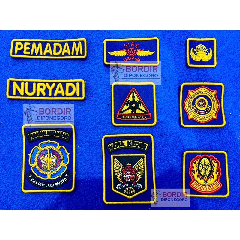 Jual Bordir Bordir BORDIR PEMADAM KEBAKARAN TIMBUL ISTIMEWA | LOGO ... Jual Bordir Bordir BORDIR PEMADAM KEBAKARAN TIMBUL ISTIMEWA | LOGO ...