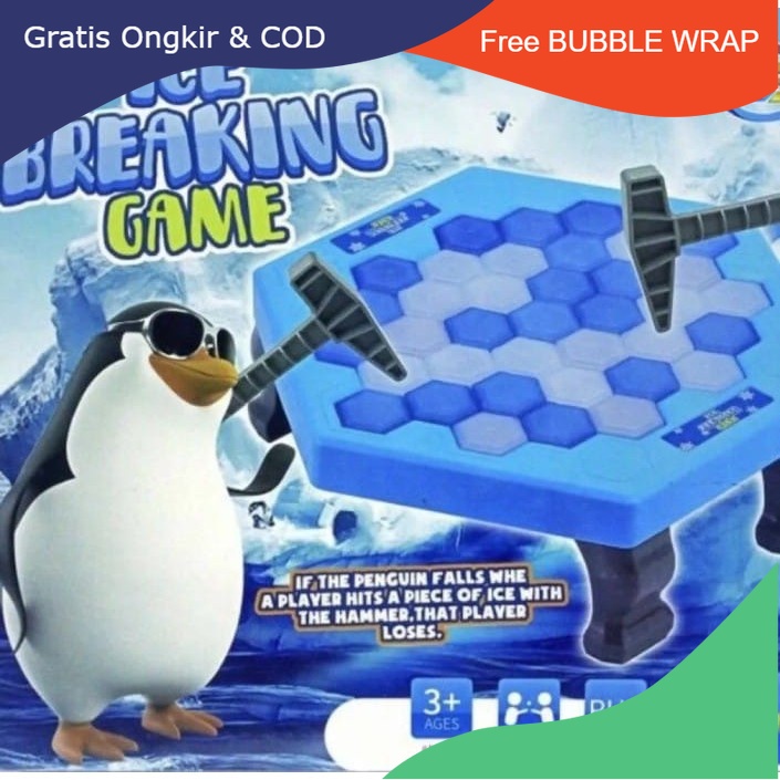 Jual Masa Kini Mainan PINGUIN ICE GAME BREAKING - PUZZLE GAMES BALOK ...