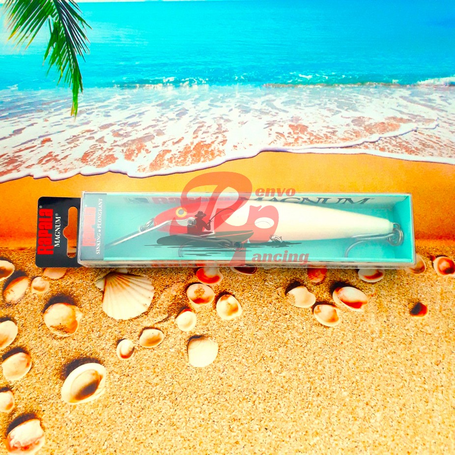 Jual CDMAG14 RED HEAD Rapala Magnum 14cm 36gr Body Kayu Bibir Besi Minnow Trolling Umpan Real ...