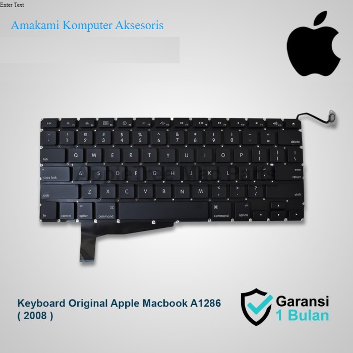 Jual Keyboard Original Apple MacBook A1286 Th 2008 | Shopee Indonesia
