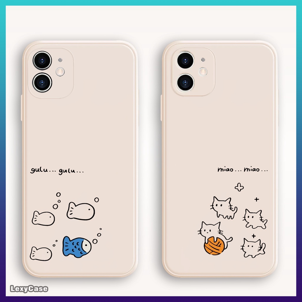 Jual Case Couple Cat and Fish SM383 REALME C53 C55 C11 C12 C15 C17 C20 ...