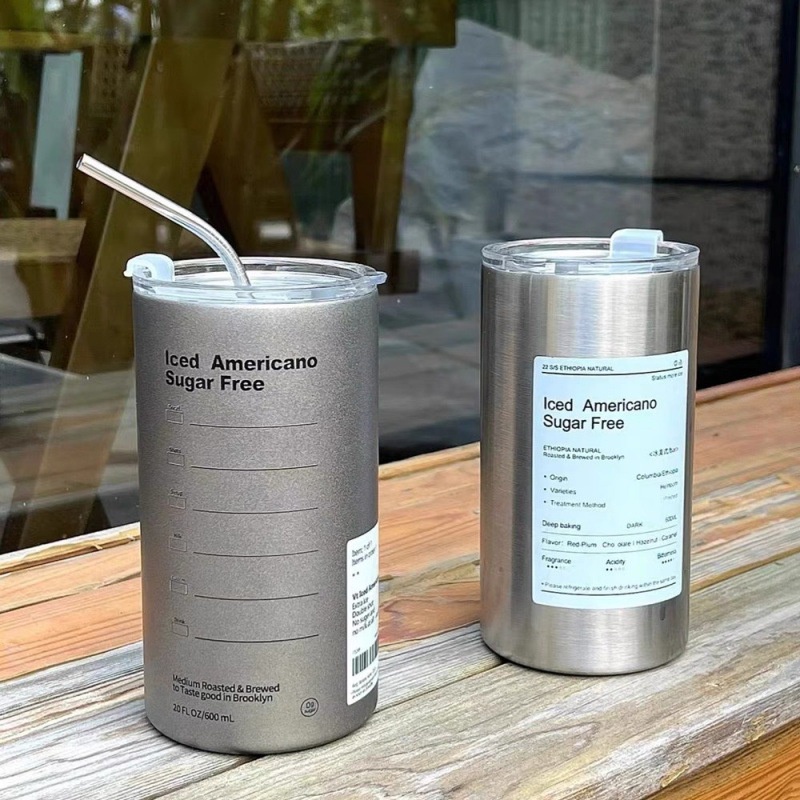 Jual SGB TUMBLER STAINLESS VIRAL FREE SEDOTAN GELAS STAINLESS STEEL 600 ...