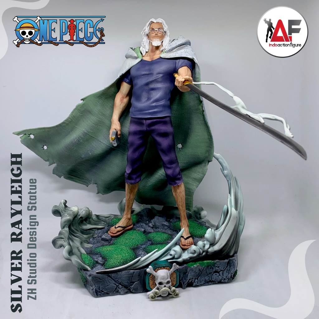 Jual Statue One Piece Silver Rayleigh standing ZH studio design recast ...