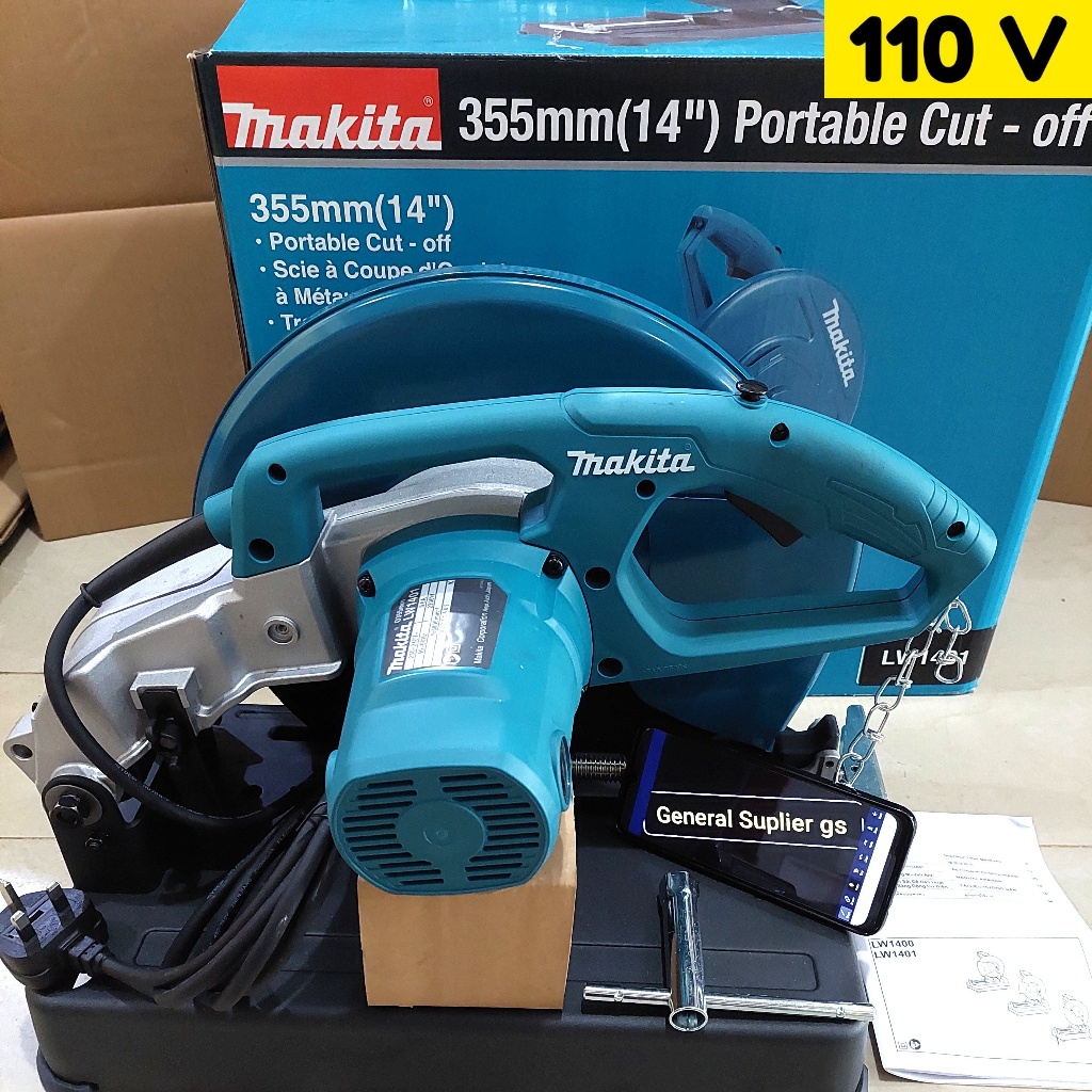 Jual Mesin Potong Besi 14" Makita LW1401 Cut Off Saw 110V | Shopee Indonesia