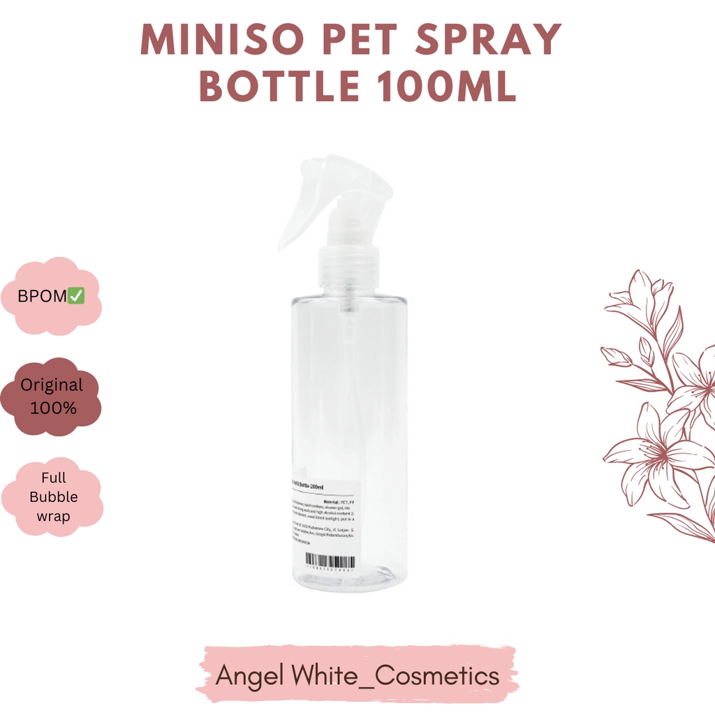 Jual MINISO PET SPRAY BOTTLE 100ML | Shopee Indonesia