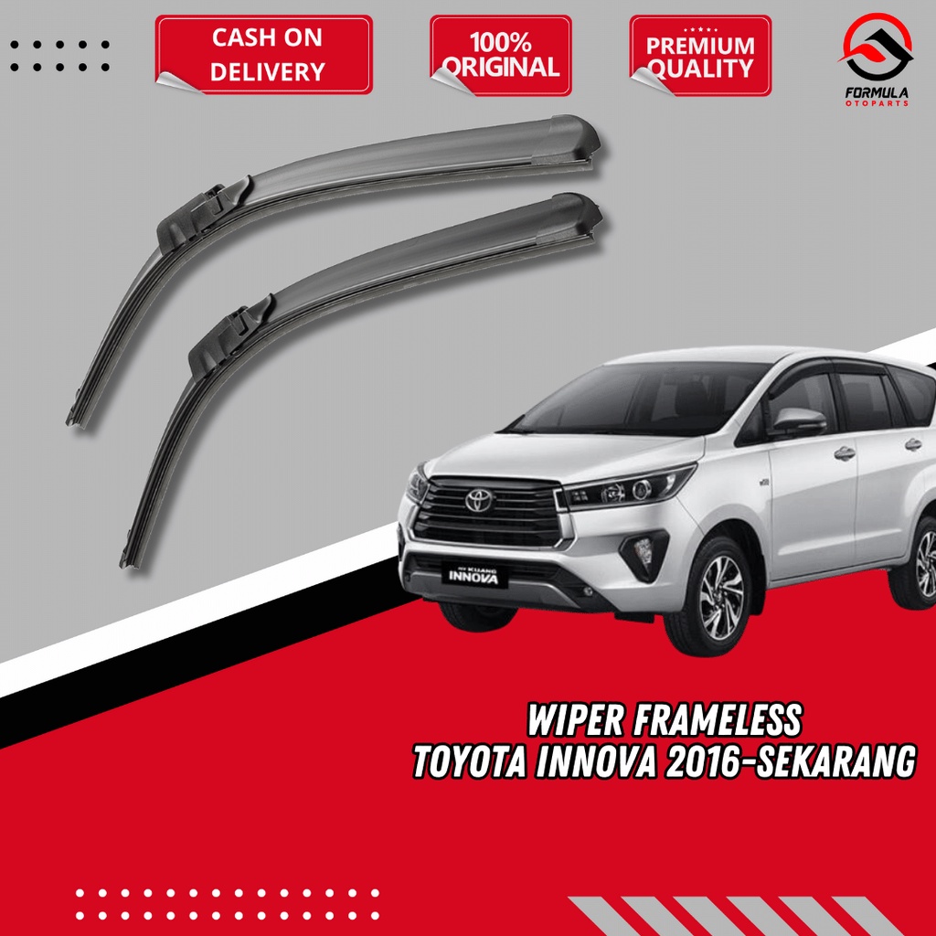 Jual Wiper Mobil - Toyota Kijang Innova Reborn 2016 - Sekarang - Model ...