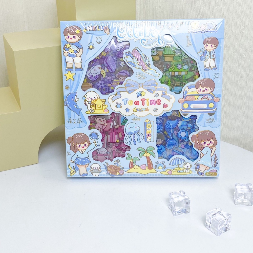 Jual Sticker Lucu Mainan Anak Viral Aesthetic Stiker Botol Buku Hp ...