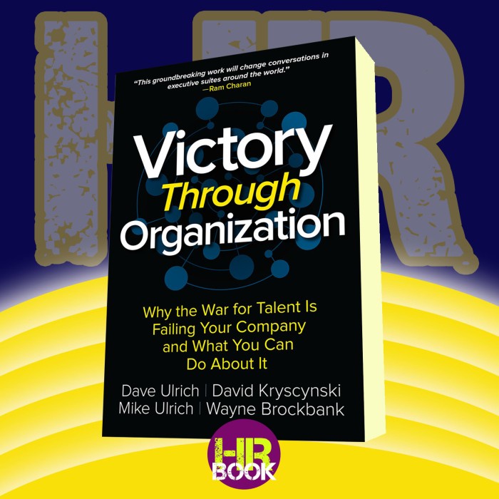 Jual Victory Through Organization: Why the War for Talent is Failing ...