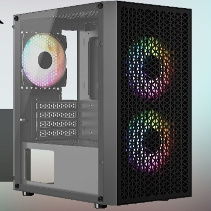 Jual Case VenomRX Baldur Omega Mid Tower mATX PC Casing - Hitam ...