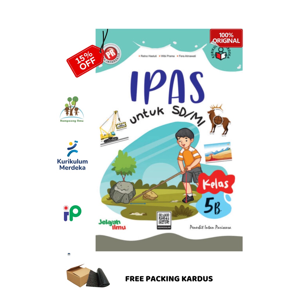 Jual BUKU LKS/PR SD IPAS KELAS 5 SEMESTER 2 KURIKULUM MERDEKA TERBARU INTAN PARIWARA | Shopee ...