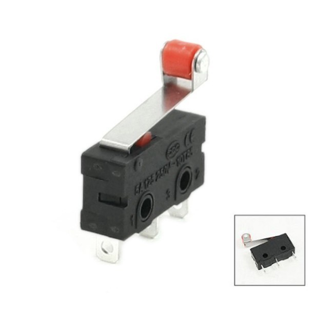 Jual MICRO LIMIT SWITCH RODA WITH ROLLER WHEEL 250V 5A NO-NC SPDT 3 PIN | Shopee Indonesia