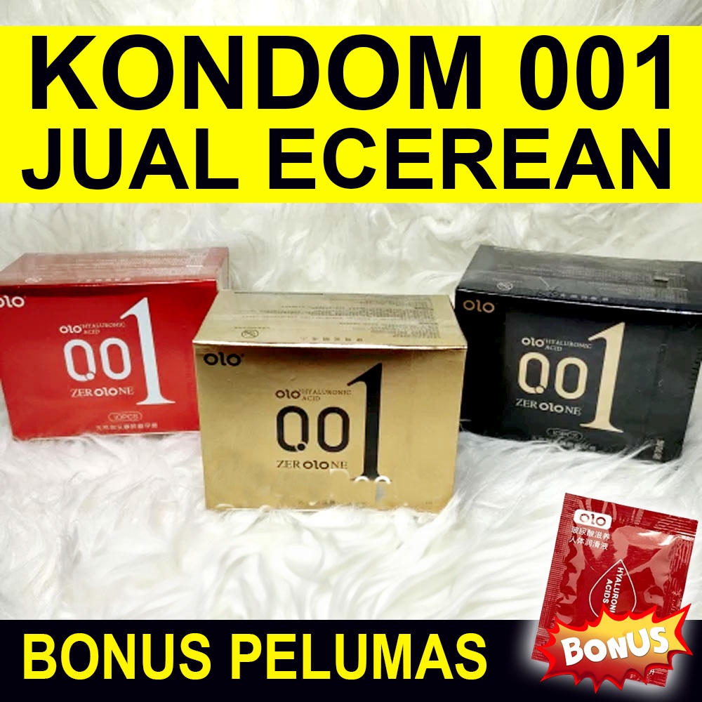 Jual OLO Condom 001 [Termurah] Kondom Olo (1Kotak isi 10pcs) Ultrathin Sangat Tipis | Shopee ...