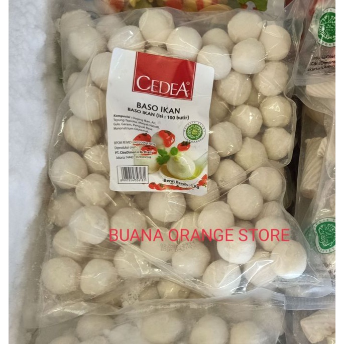 Jual Cedea Chikuwa mini 1 kg/baso ikan/bakso ikan CEDEA/frozen I FROZEN ...