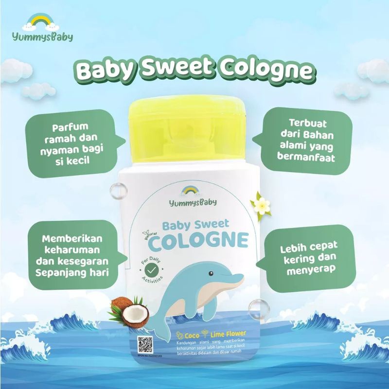 Jual (02) Yummy - Baby Sweet Cologne 100ml - Parfum Bayi | Shopee Indonesia