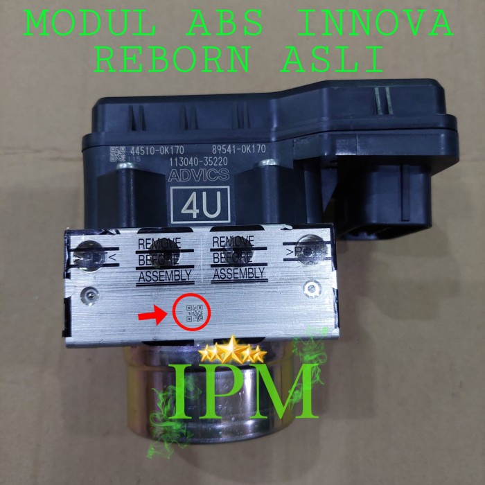 Jual MODUL ABS TOYOTA INNOVA REBORN DIESEL ORIGINAL | Shopee Indonesia