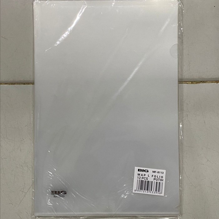 Jual Map Plastik Bening / Map L Warna / Clear Sleeves F4 8113 Big ...
