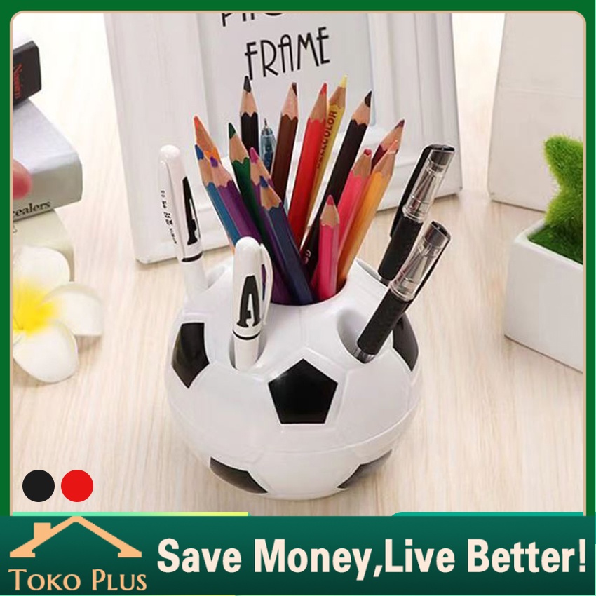 Jual Pen Stand Holder Organizer Bulat Tempat Pensil/Brush/Pen Holder ...