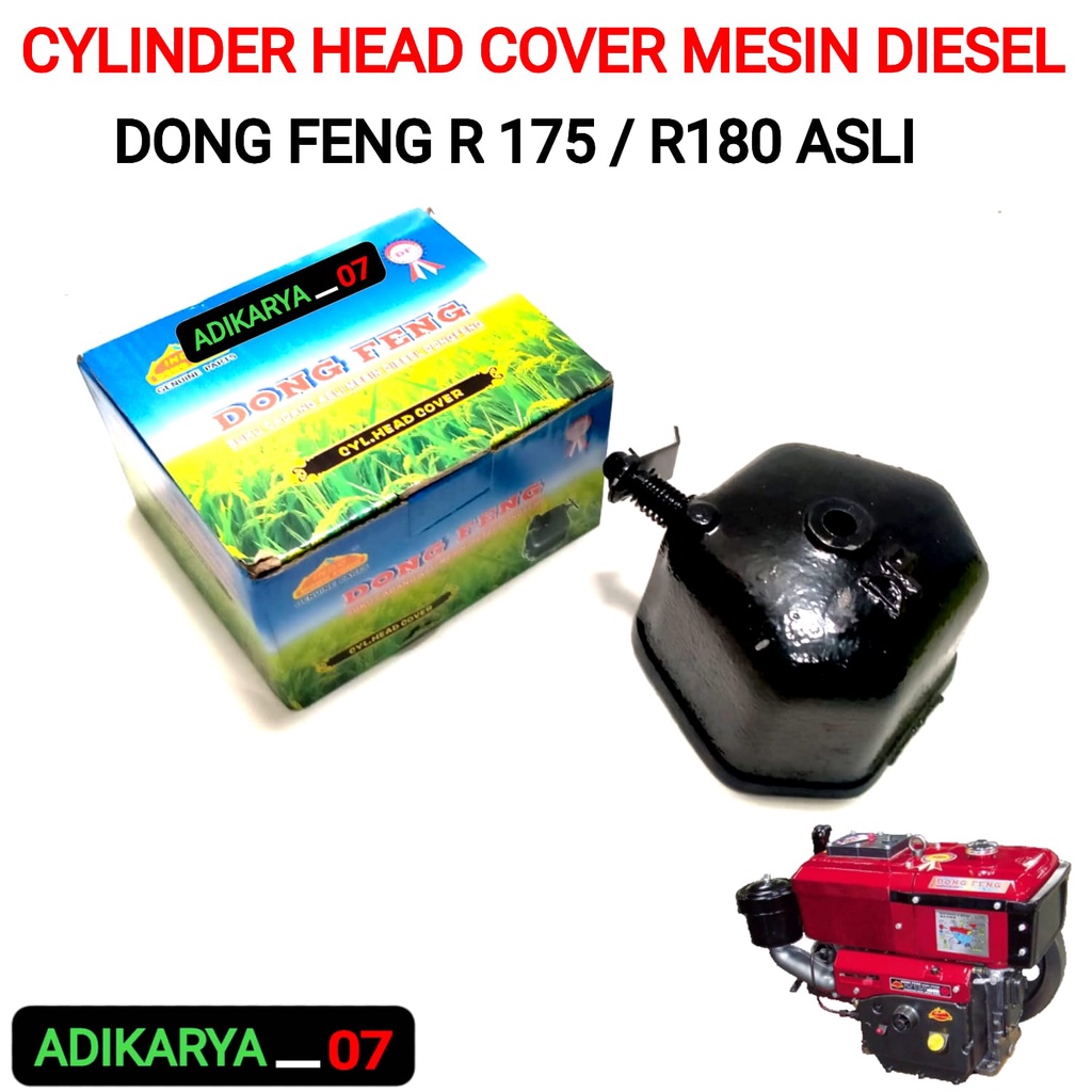 Jual Cylinder Head Cover R175 Bonet Mesin Diesel R175 Dong Feng ASLI ...