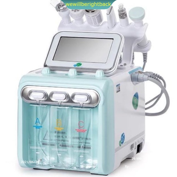 Jual hydra 6in1 aqua silk peel hydrogen dermabrasi pdt mask 6in1 oxygen ...