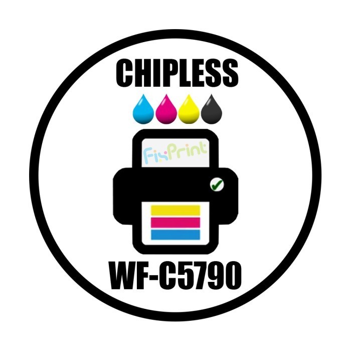 Jual New Chipless Program Printer Epson WF-C5790 C5790 CHIPLESS ...