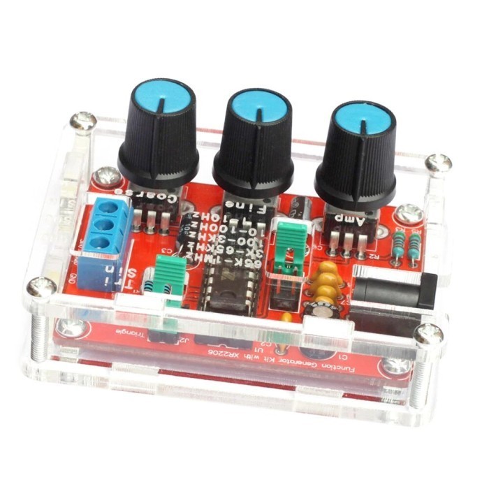 Jual XR2206 Function Signal Generator 1Hz - 1MHZ Sine Triangle Square ...