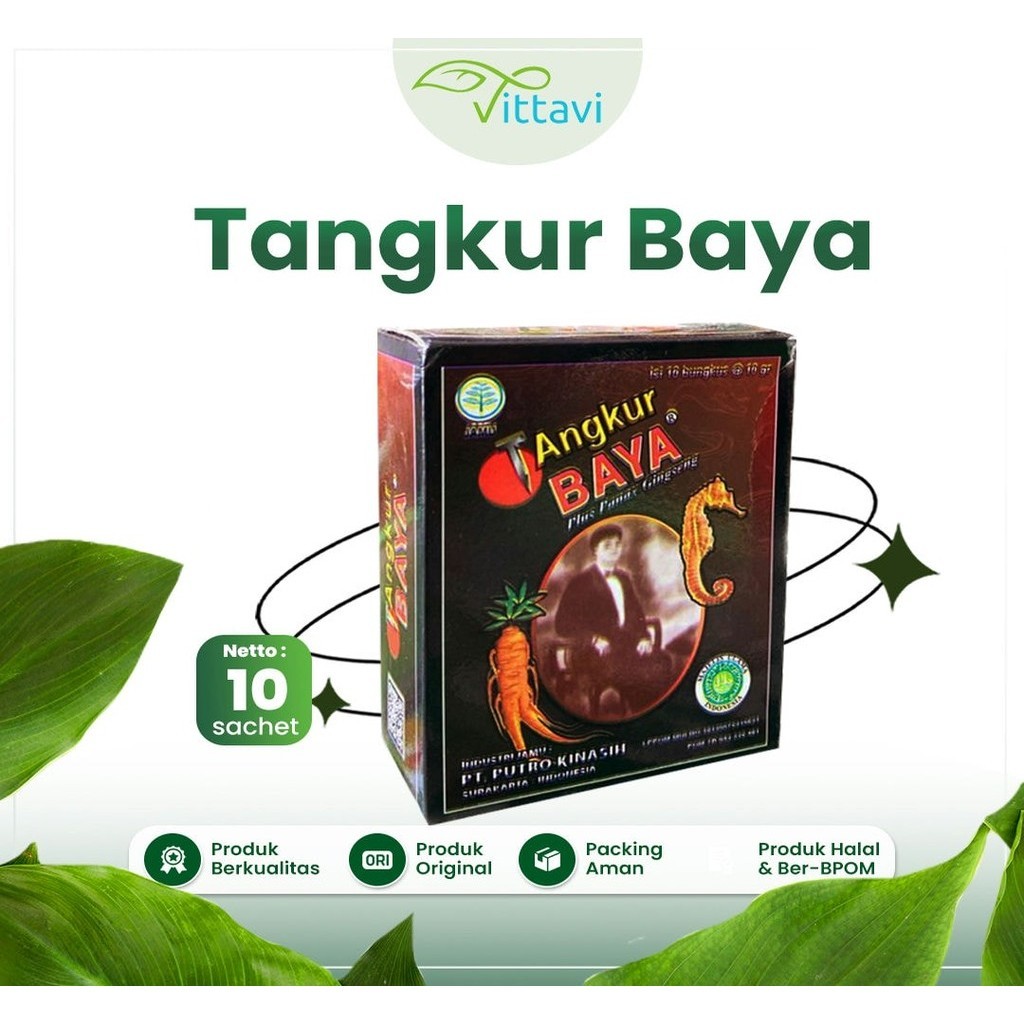 Jual Jamu Pria Angkur/Tangkur Baya Plus Tribulus Terrestris & Kuda Laut ...