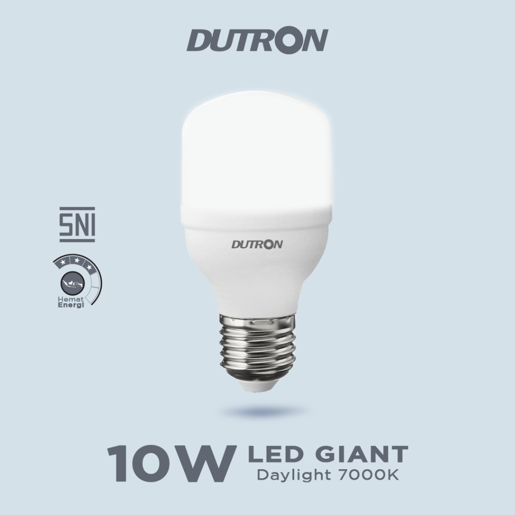 Jual DUTRON Lampu LED Giant 10 Watt 7000K Putih Garansi 10 Tahun ...