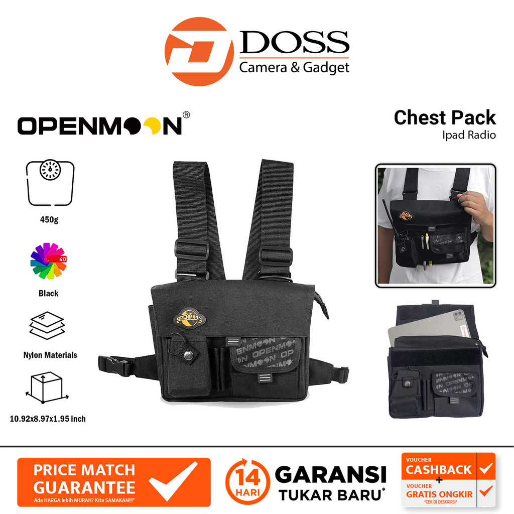 Jual OPENMOON Ipad Radio Chest Pack OYB18 | Shopee Indonesia