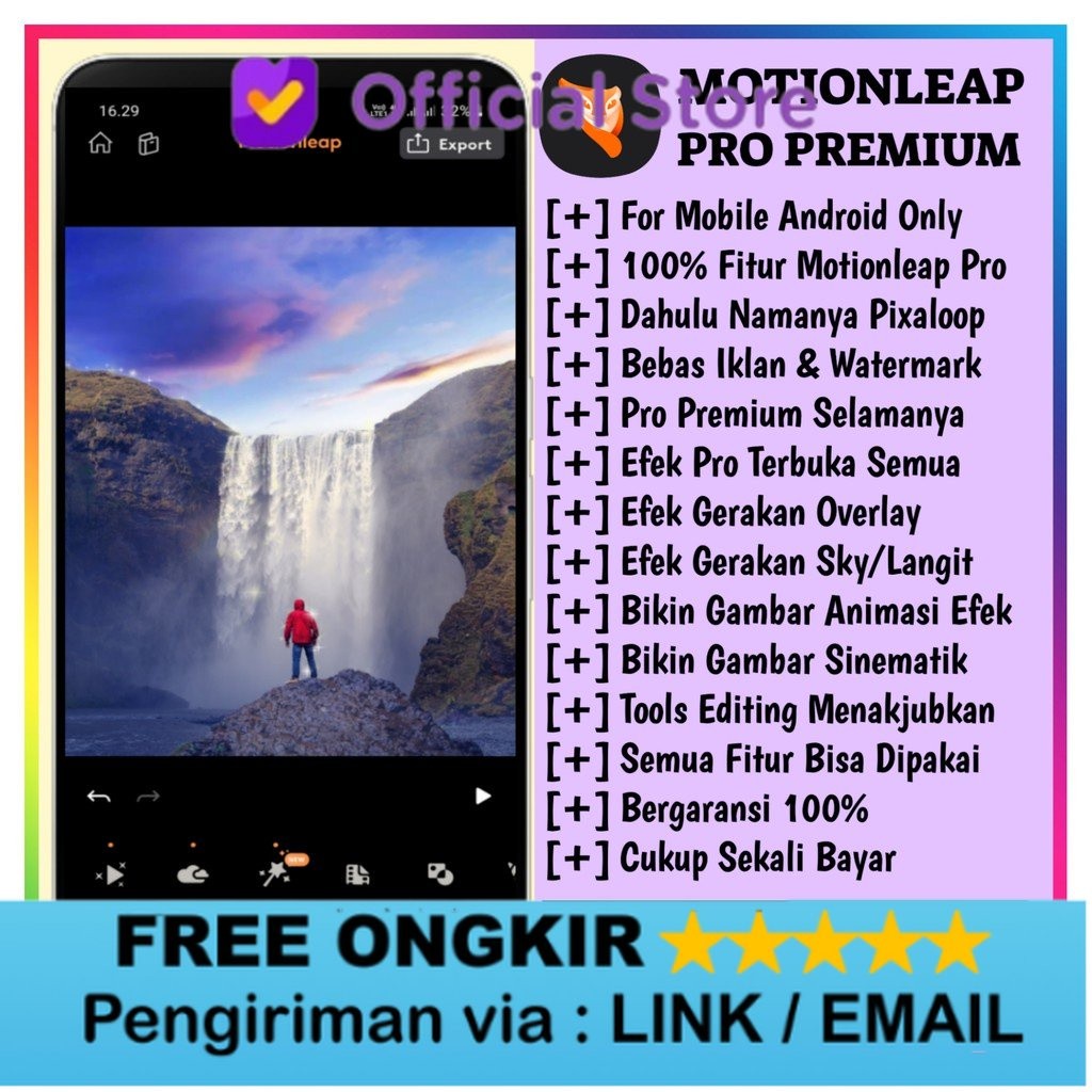 Jual Motionleap Pro Dulu Namanya Pixaloop Android Lifetime | Shopee Indonesia