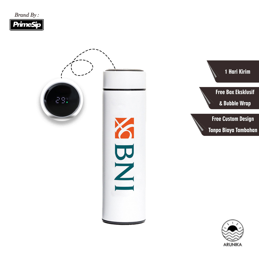 Jual Tumbler Sakura Led Minum Termos Custom Print UV Suhu Led Botol ...