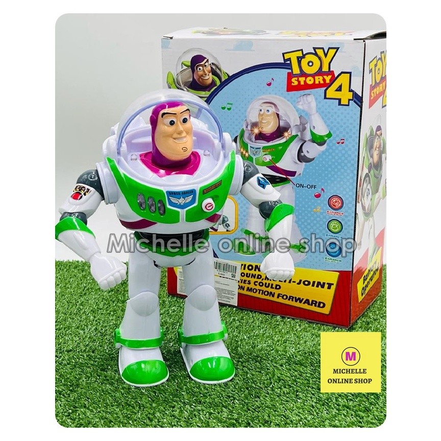 Jual Mainan Anak Robot Buzz ToyStori 4 Robot berjalan | Shopee Indonesia